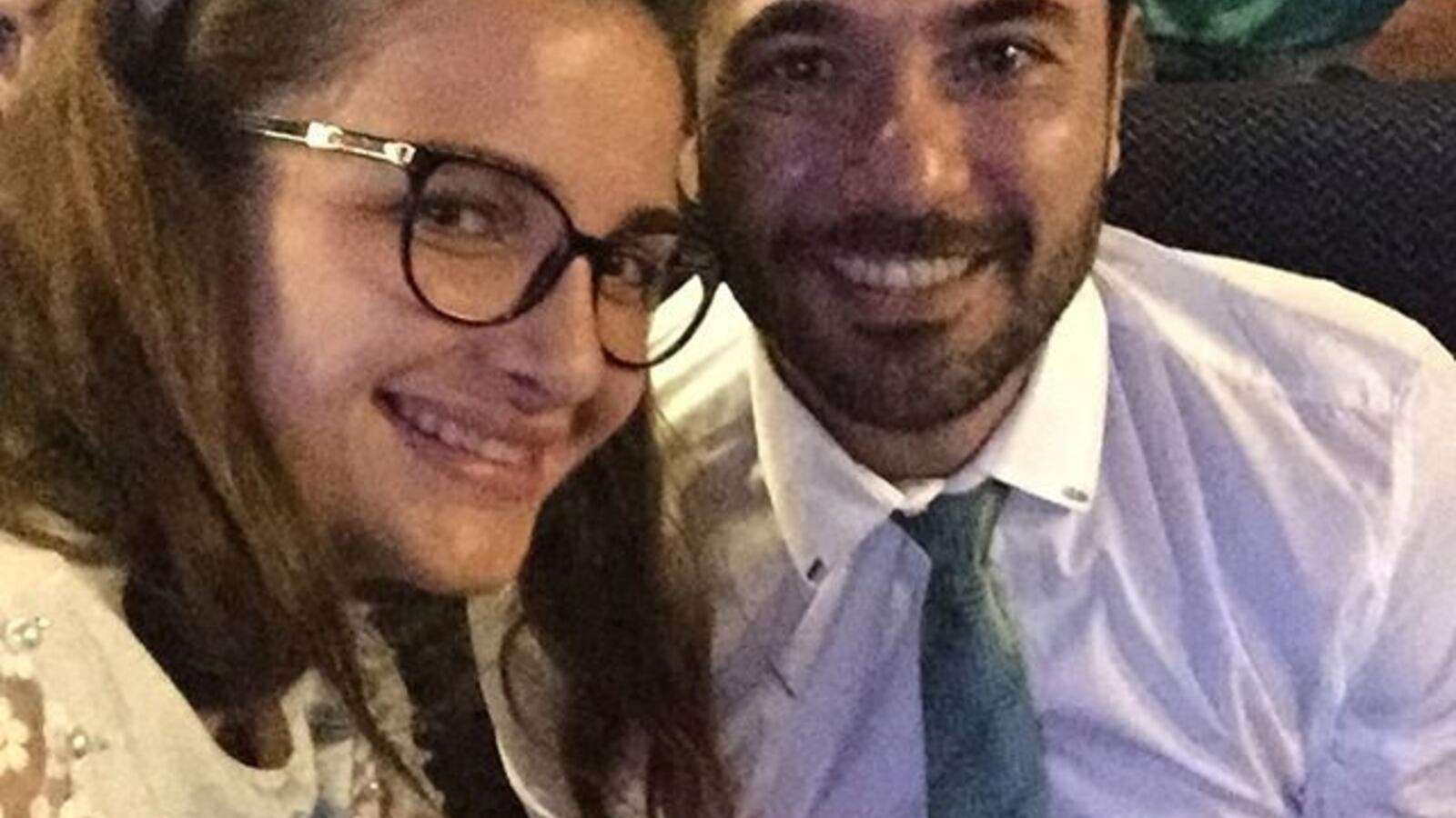 Ahmed Ezz and Assala's daughter go to the movies! | Al Bawaba