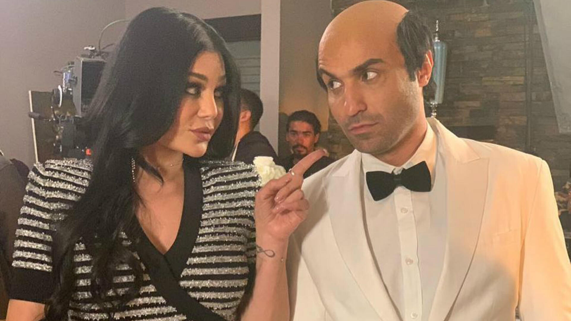 Haifa Films Her Scenes in 'Al Wad Sayed Al-Shahat' | Al Bawaba