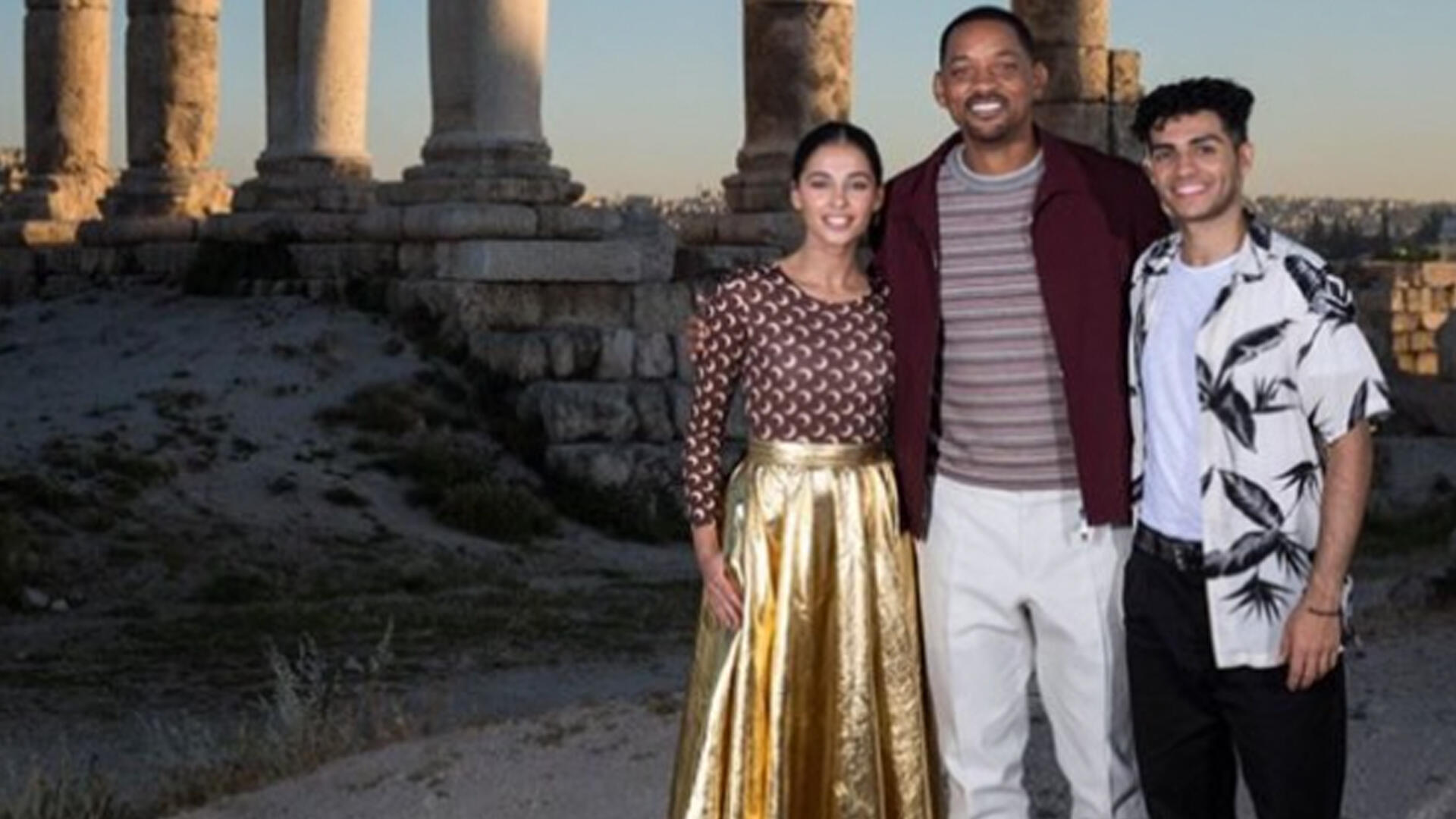 The 'Aladdin' Cast Visit Jordan! | Al Bawaba