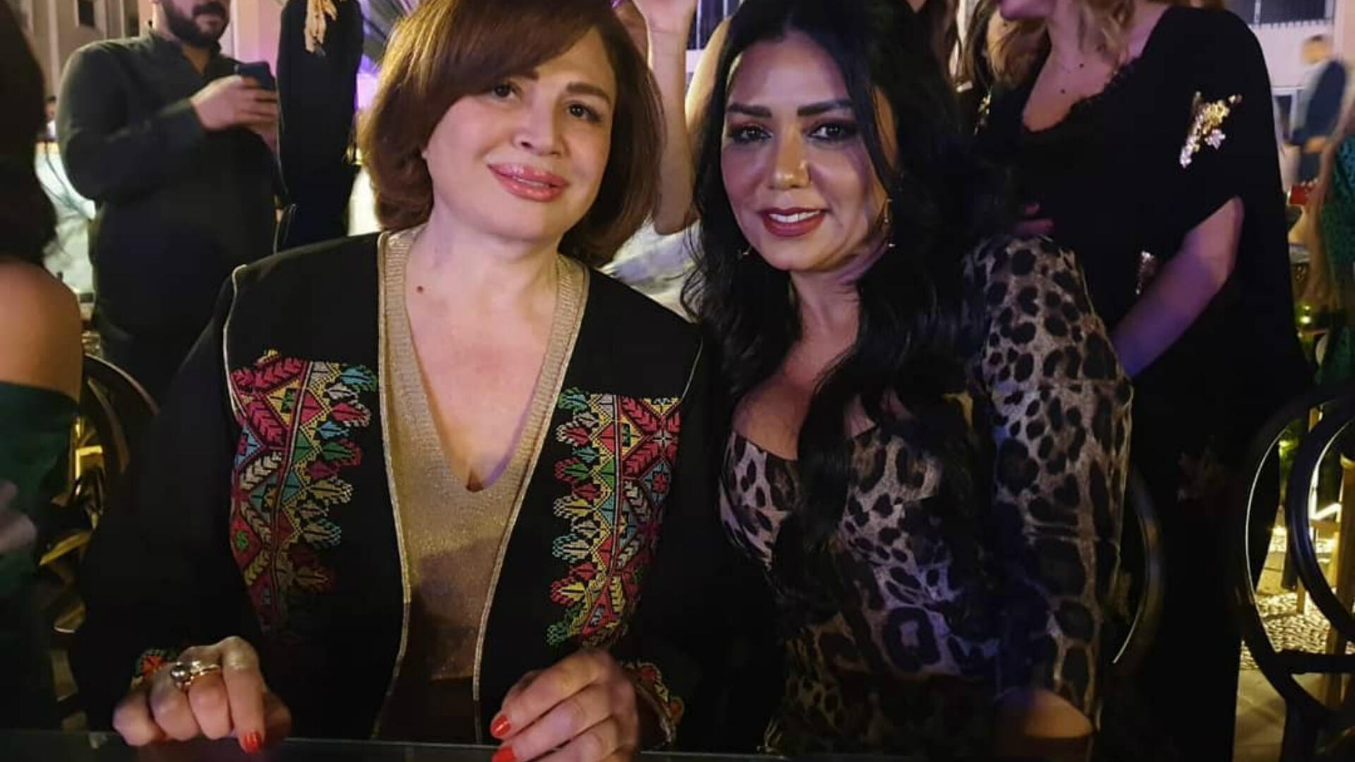 Watch Ilham Shaheen and Rania Youssef's Spontaneous Dance at Ragheb ...