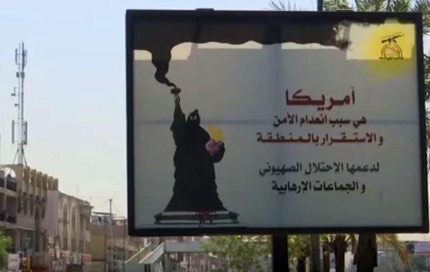 'Death to America, Death to Israel' Billboards Pop up in Iraq's Baghdad ...