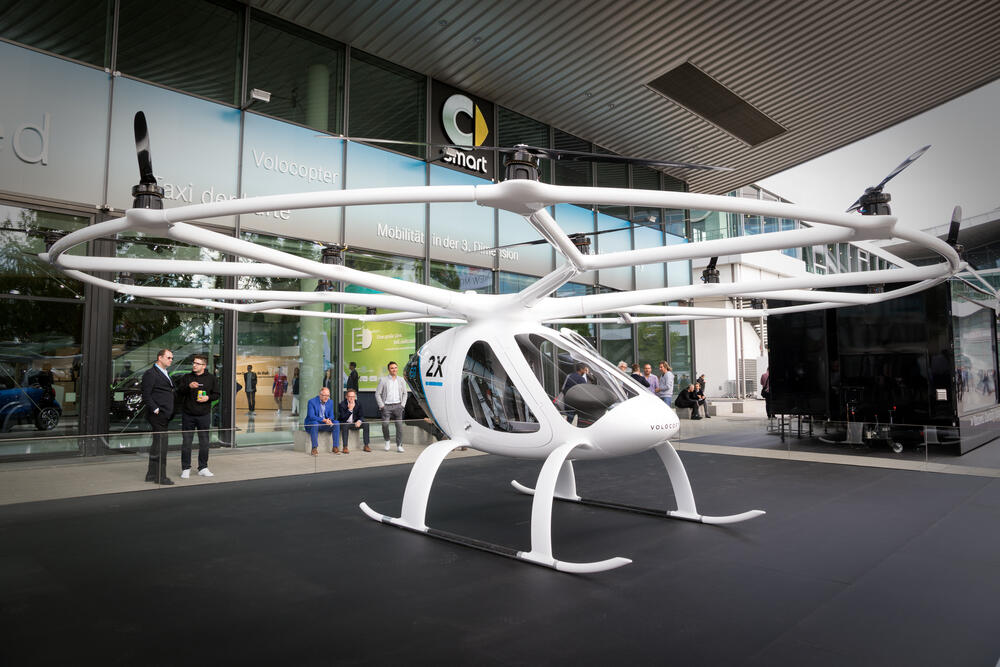 Germany Successfully Tests Volocopter Air Taxi | Al Bawaba