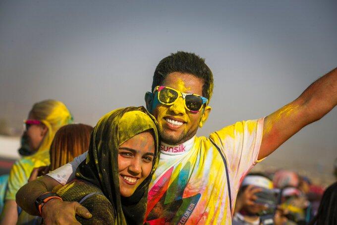 Show Your True Colors in The Saudi Color Run | Al Bawaba