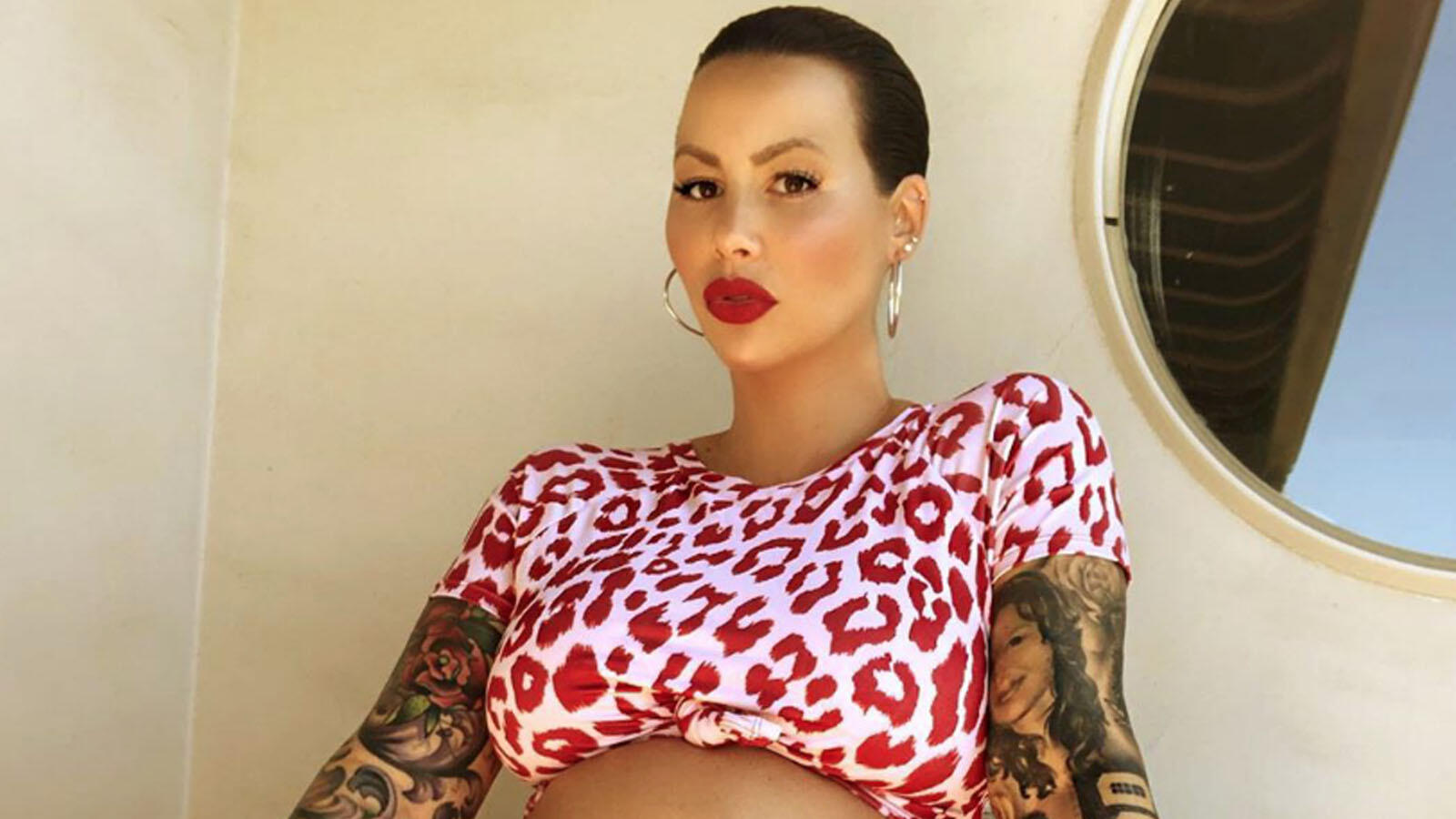 This is How Amber Rose's Family Reacted to Her Contractions | Al Bawaba