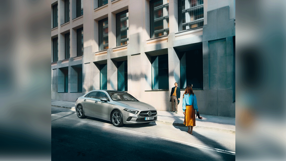 The new Mercedes-Benz A-Class Sedan Compact Point of Entry to the World ...