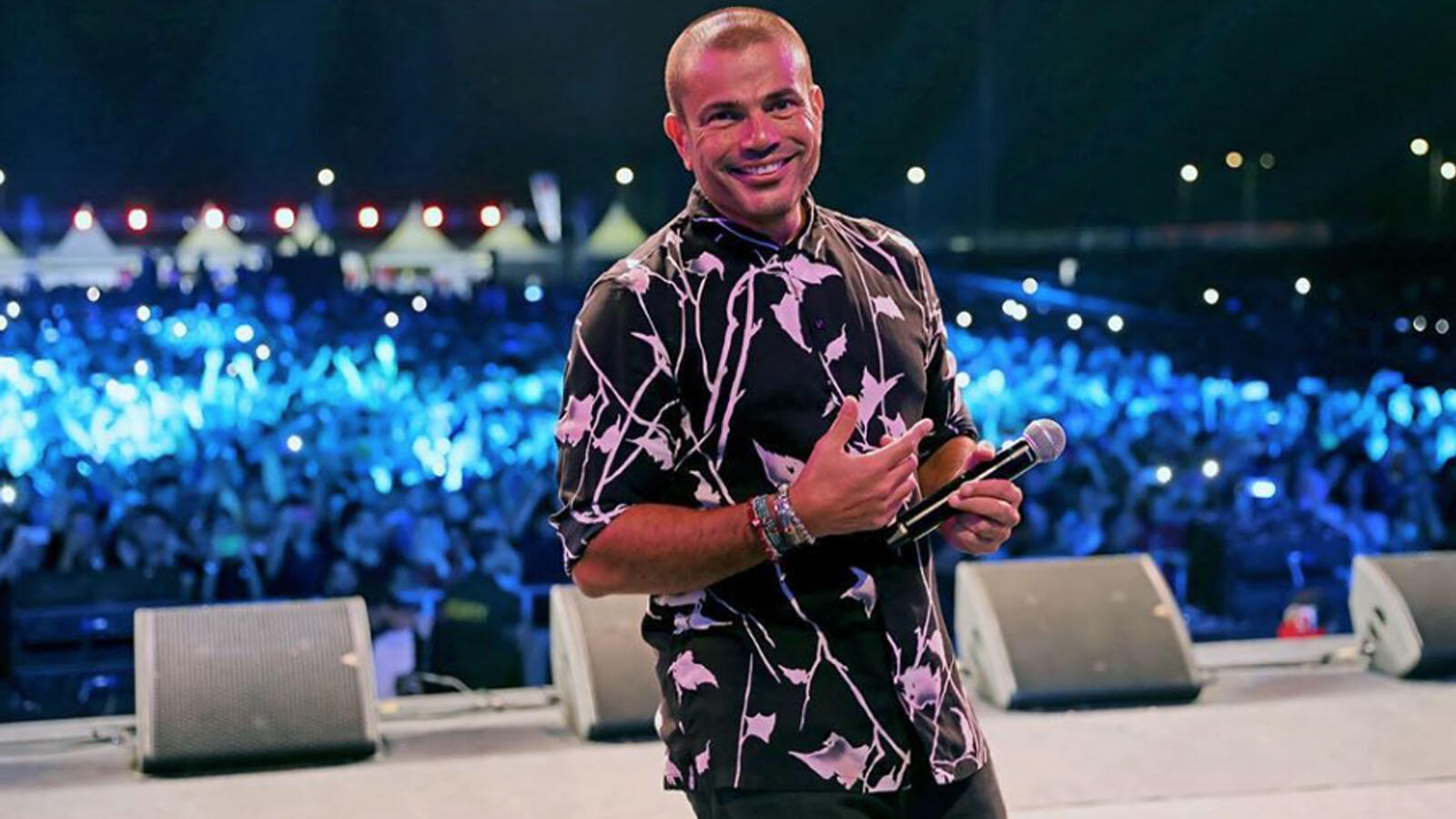 Amr Diab is The First Arab Artist to get a Spotify Billboard in New ...