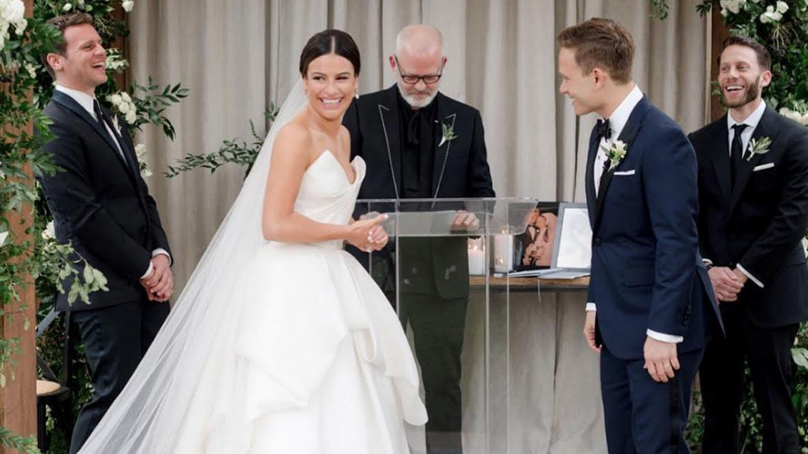Lea Michelle Reveals Her Wedding Day Was The Best Day of Her Life | Al ...