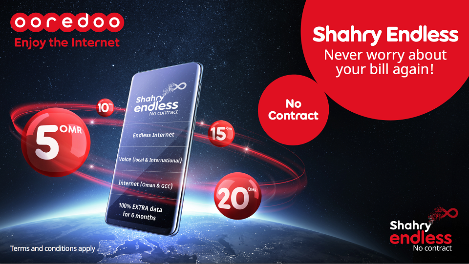 Ooredoo Introduces New Shahry Endless Plans With All New Benefits | Al ...