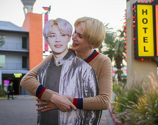 BTS Superfan Oli London Bathes in Noodles during 'Lockdown Honeymoon ...