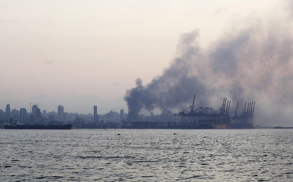 Huge Ammonium Nitrate Explosion in Beirut's Port Leaves 43-Meter Crater ...
