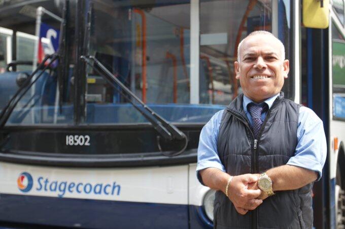 Meet The Shortest Bus Driver in The World Measuring at Over 4.5 Feet ...