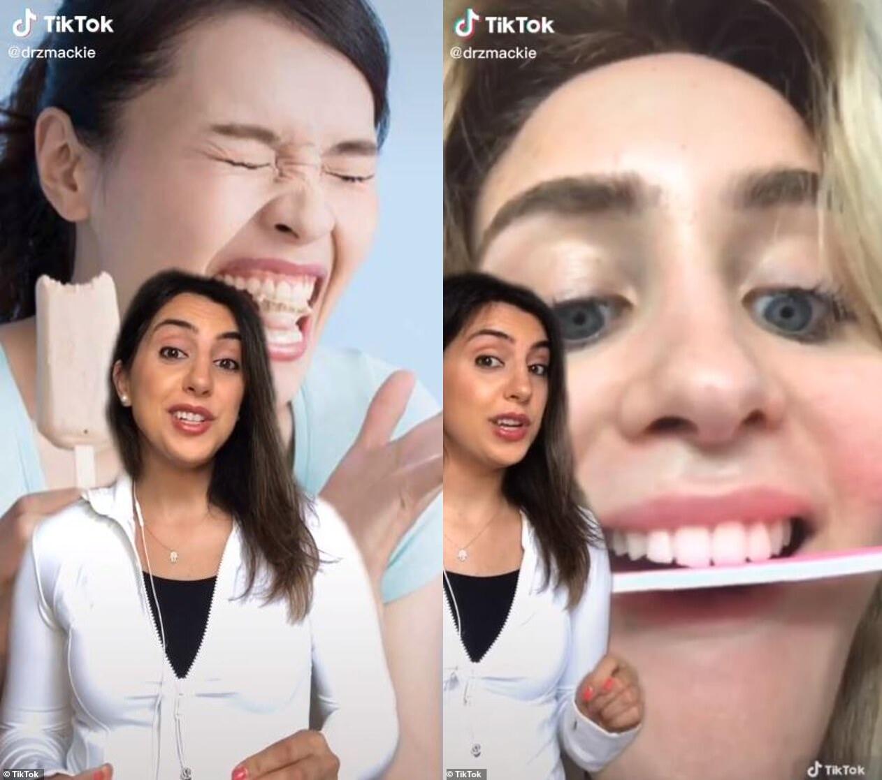 Grind Down Your Teeth With Nail Files: TikTok Trend Under Fire | Al Bawaba