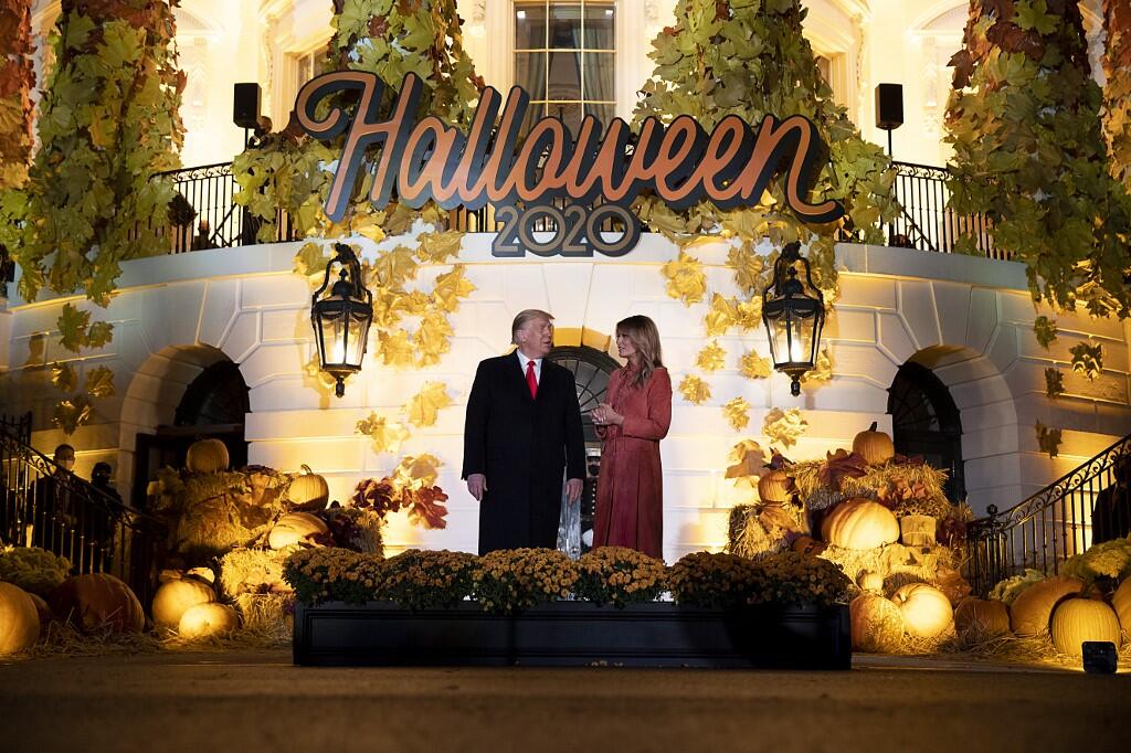 President Trump, First Lady Celebrate Halloween at The White House | Al ...
