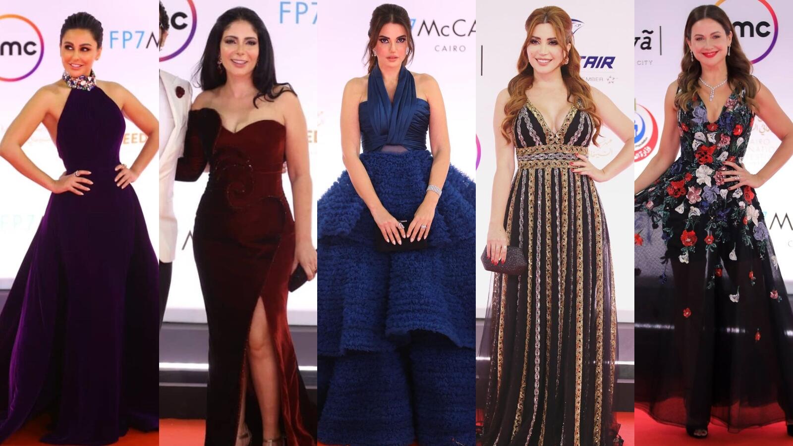 Celebrities Stun in Hollywood Glamour on Cairo International Film ...
