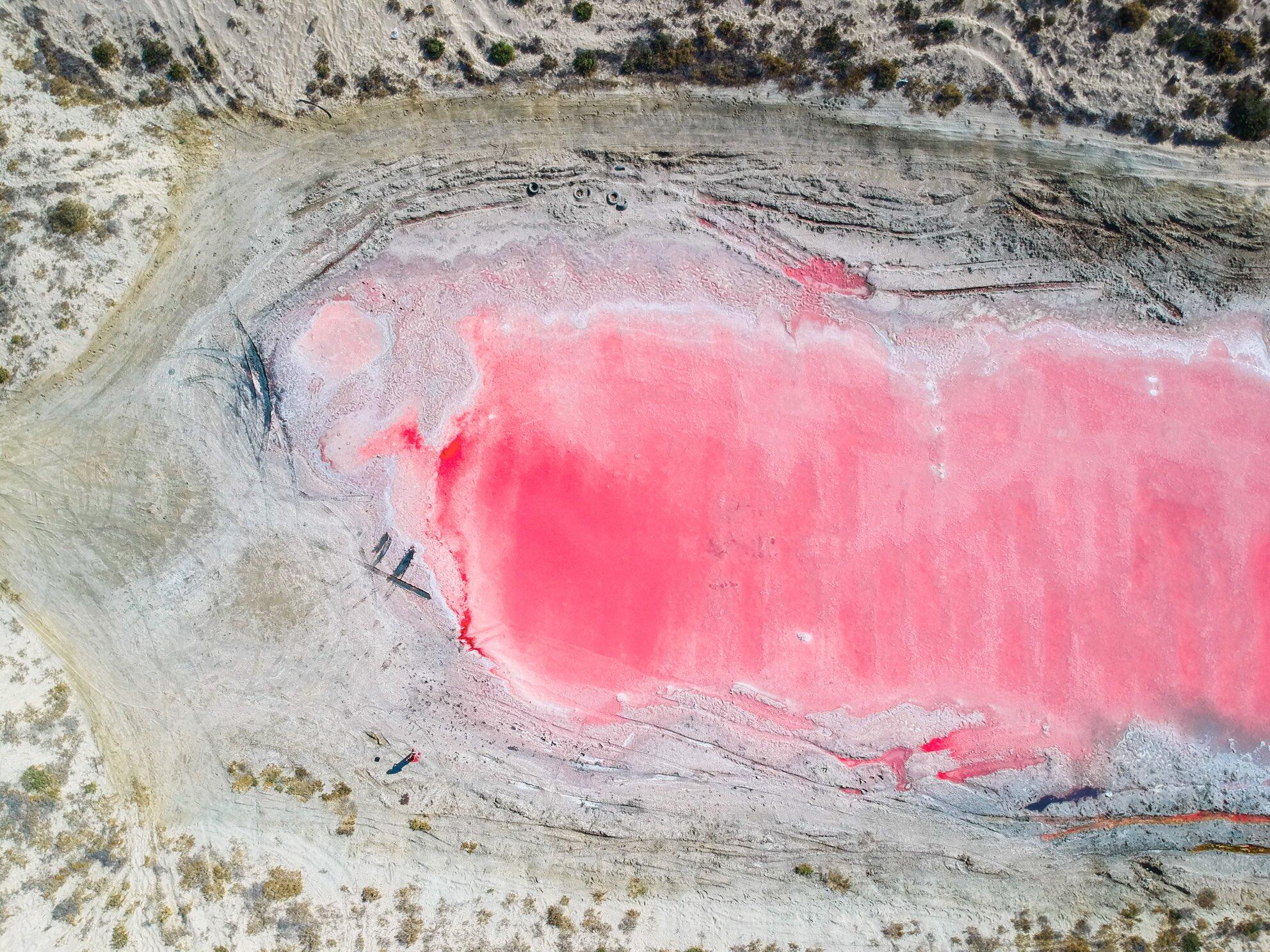 UAE's Newly-Discovered Pink Lake Goes Viral | Al Bawaba