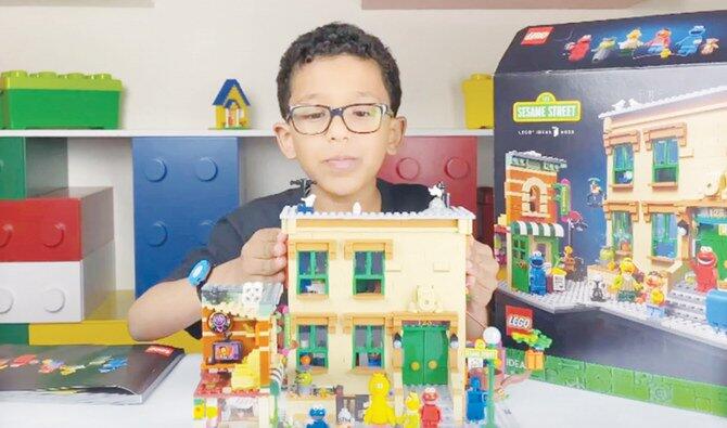 He Loves Them! Saudi Kid Makes 15 Models For The Riyadh Lego Store | Al ...