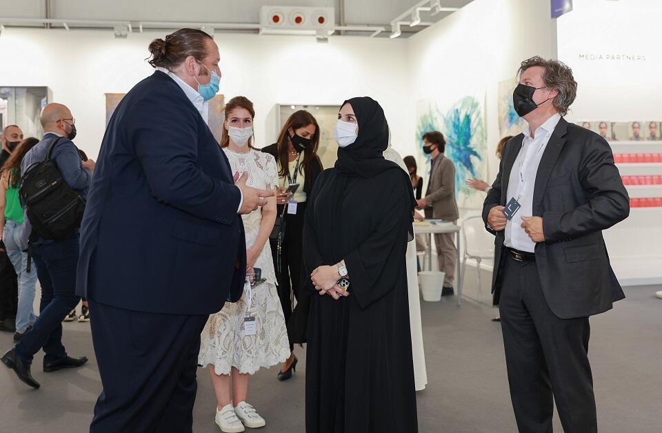 Hala Badri Visits 14th Edition Of Art Dubai Exhibition | Al Bawaba