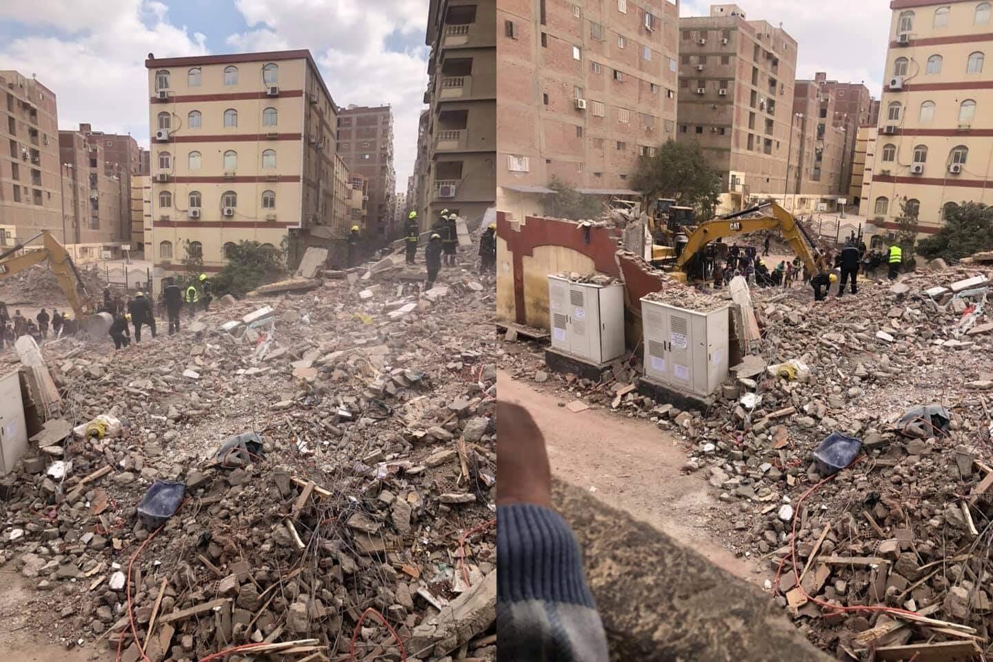 Tragedy: 18 Deaths After 10-story Building Collapses in Cairo | Al Bawaba