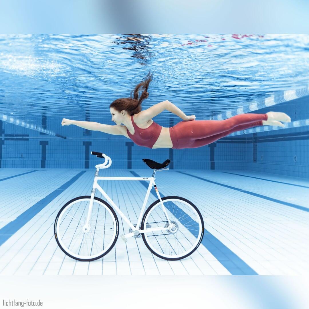 Find Your Balance With Artistic Cyclist Viola Brand | Al Bawaba