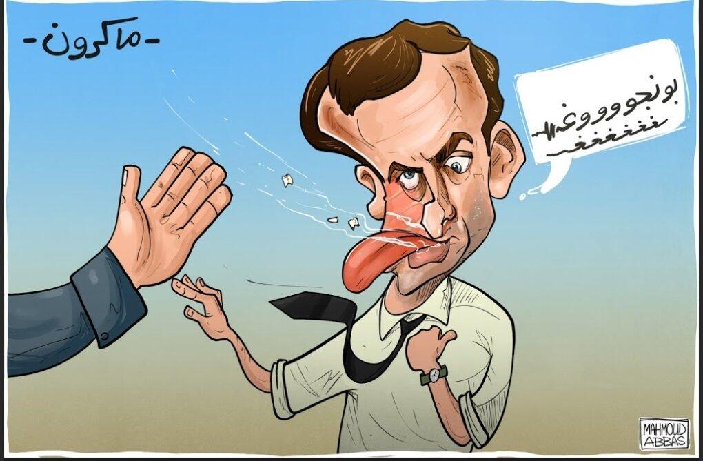 Replace the French Kiss With the French Slap! Top Macron MEMEs | Al Bawaba