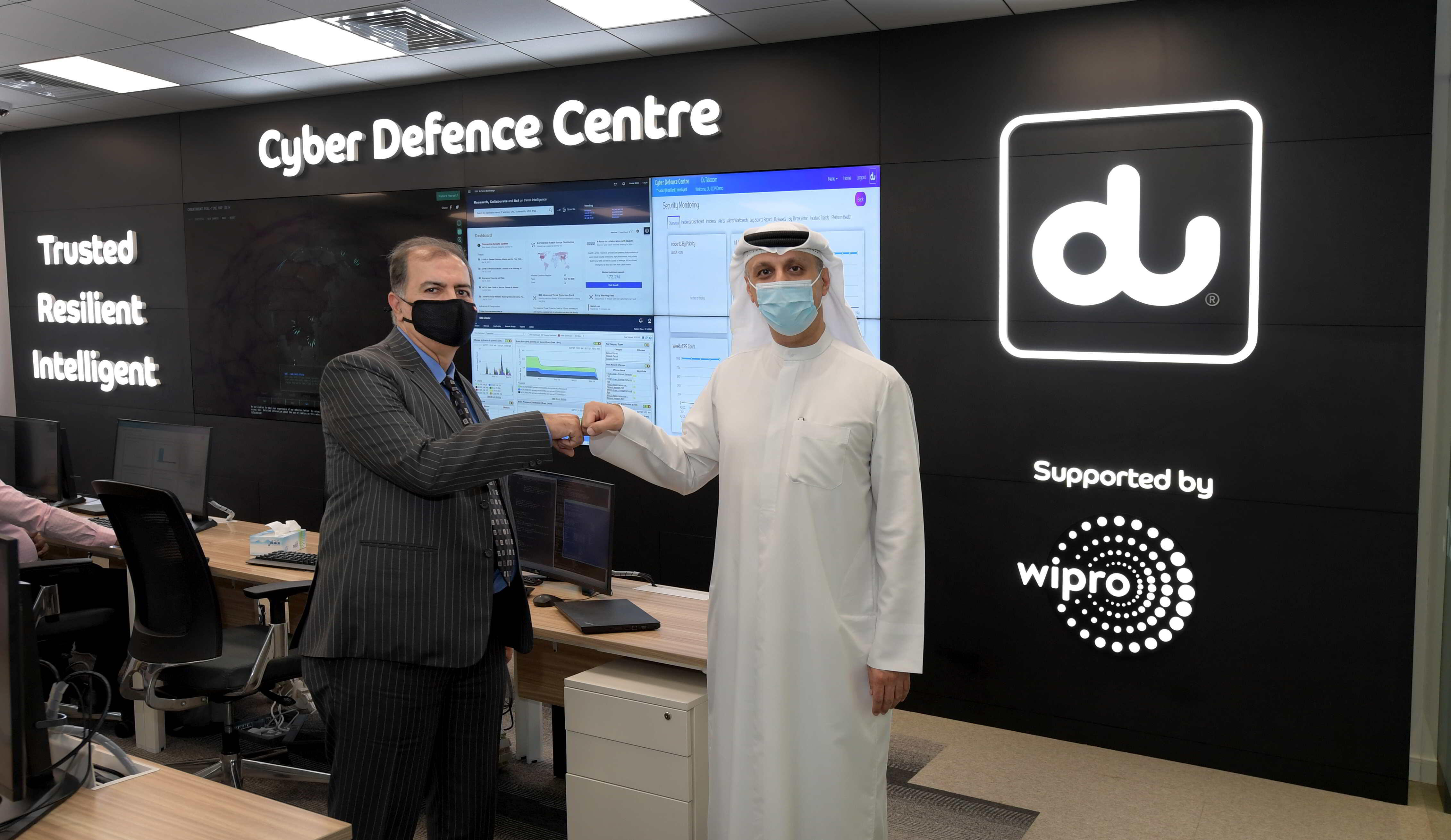 du In Partnership With Wipro Unveil New Cyber Defence Center To Support ...