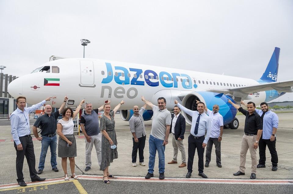 Jazeera Airways Takes Delivery Of 7th Airbus A320NEO | Al Bawaba