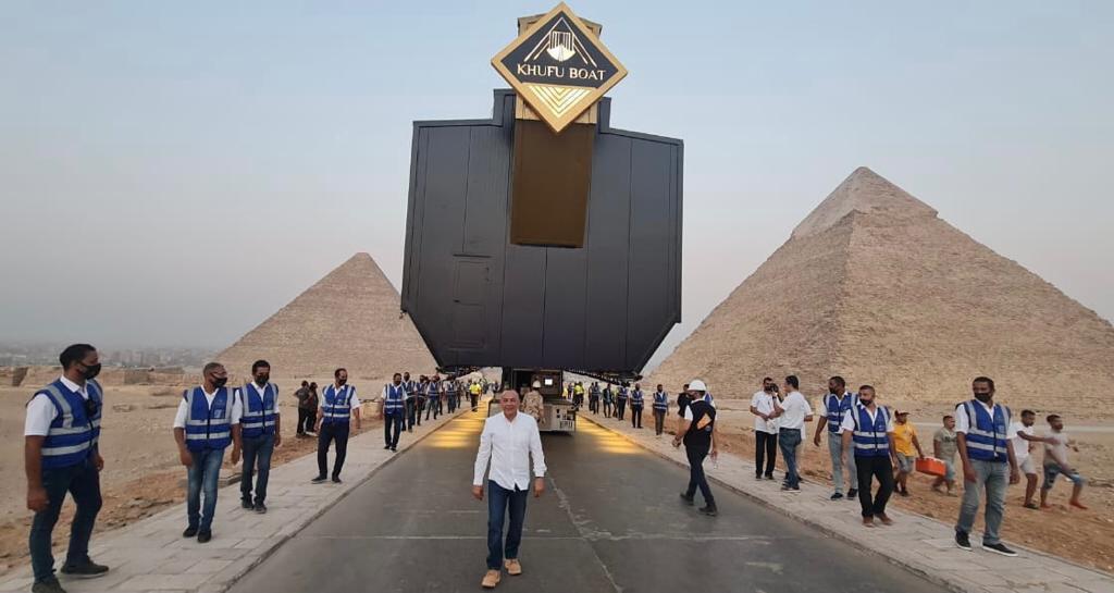Grand Egyptian Museum Becomes a New Home For the Pharaoh's 'Solar Boat ...