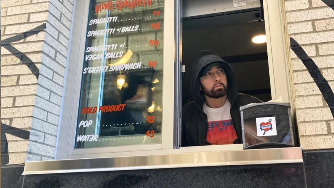 Eminem Personally Serves Spaghetti at His New Restaurant | Al Bawaba