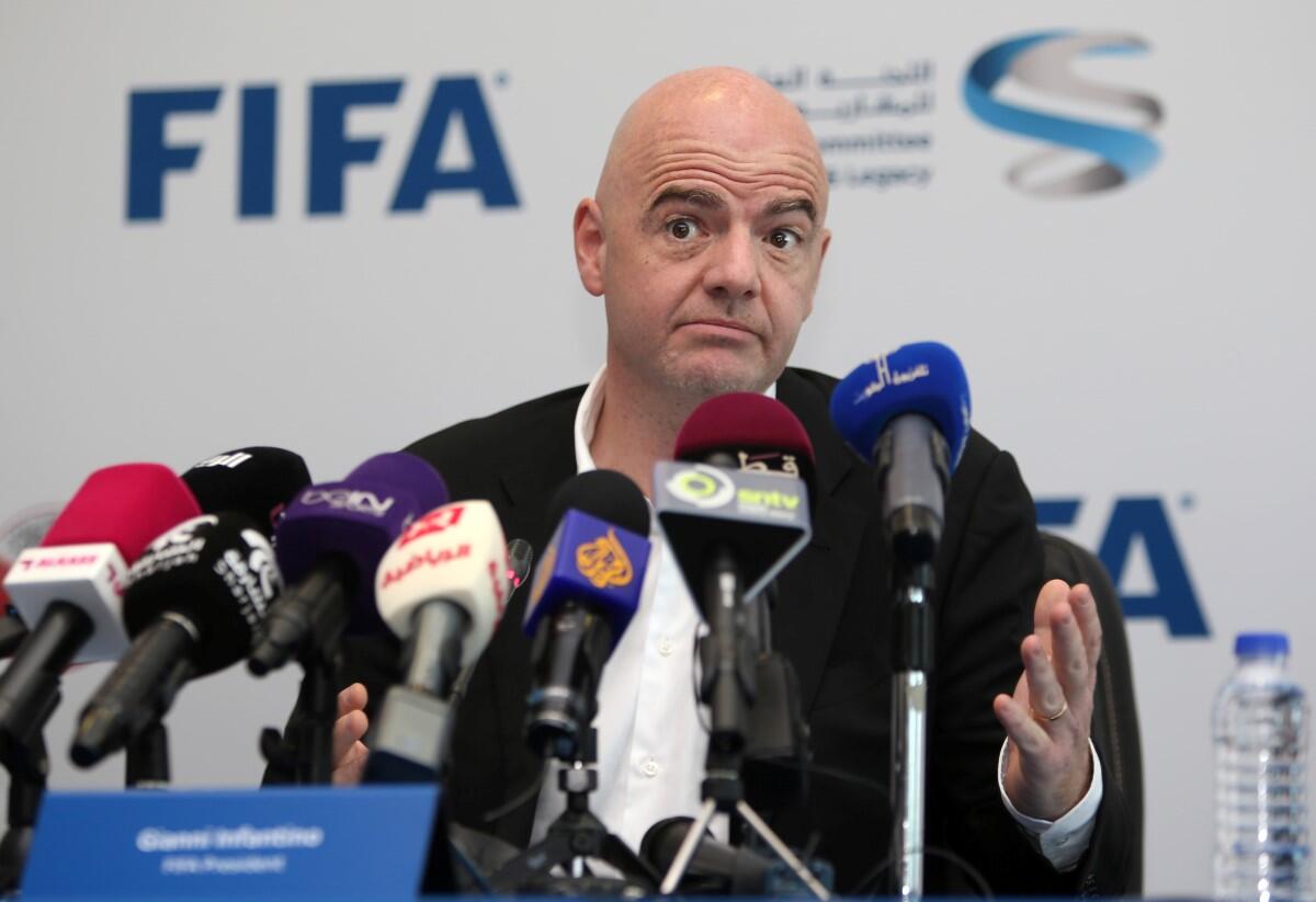 World Cup Qatar 2022 Preparations Best-Ever: FIFA President