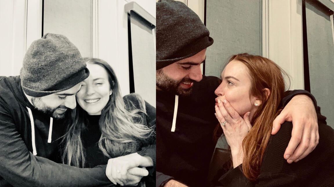 Lindsay Lohan Gets Engaged to Her Boyfriend Badr Shammas | Al Bawaba