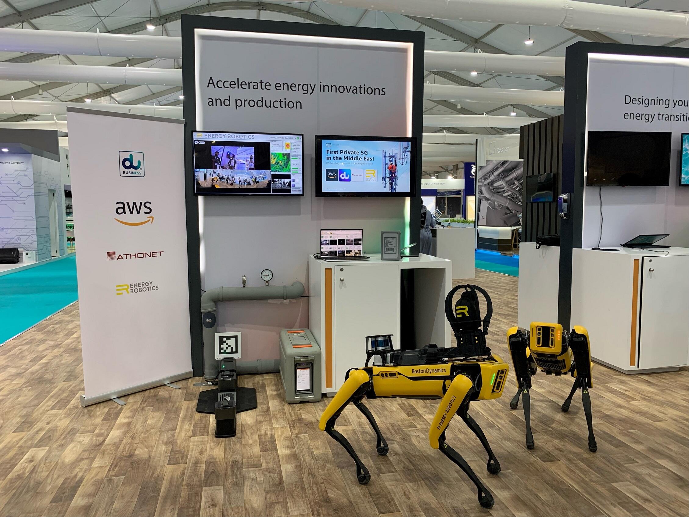 du Showcases 5G Controlled Robot over Private 5G SA Network Leveraging ...