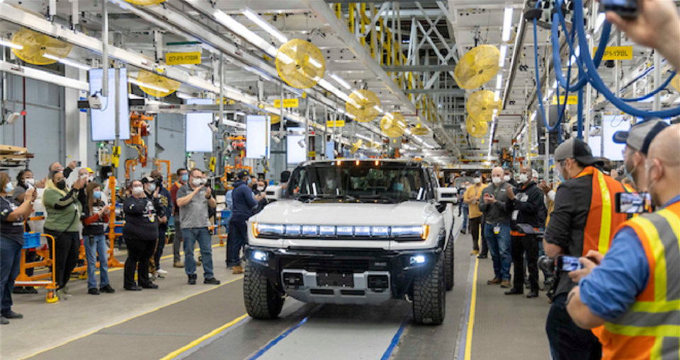 GMC HUMMER EV Edition 1 Pickup in Production, Ready for Customer ...