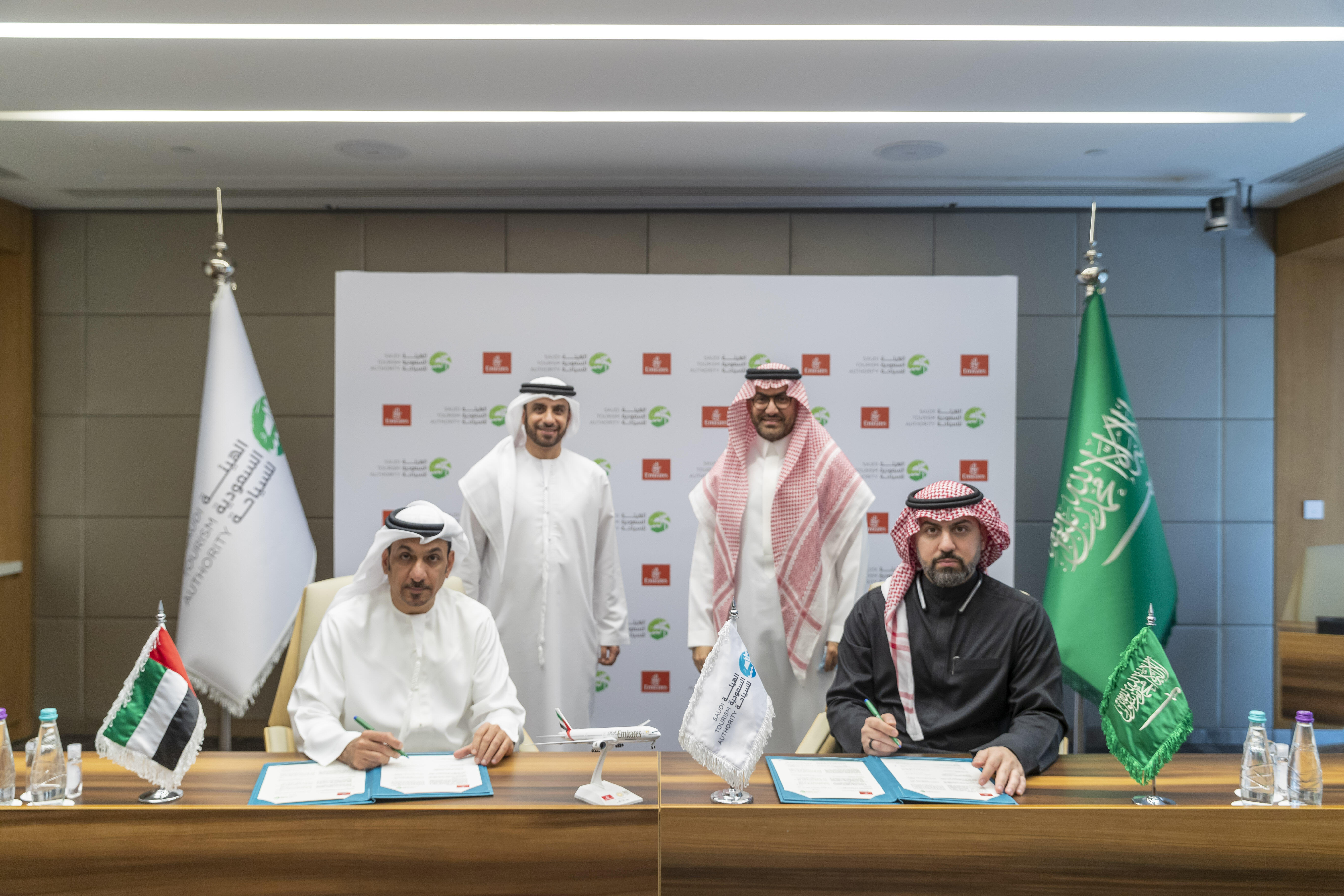 Saudi Tourism Authority And Emirates Airline Sign Strategic Tourism MoU ...
