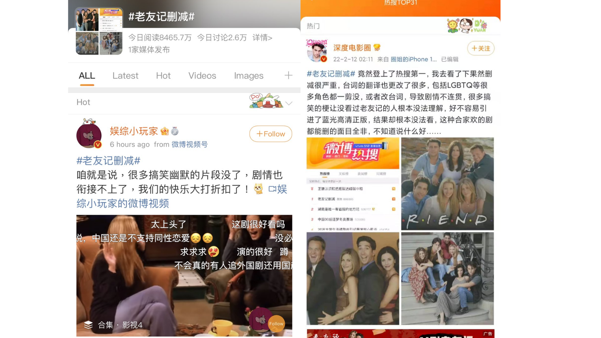 How Does China Censor LGBTQ+ Plot in Friends? | Al Bawaba