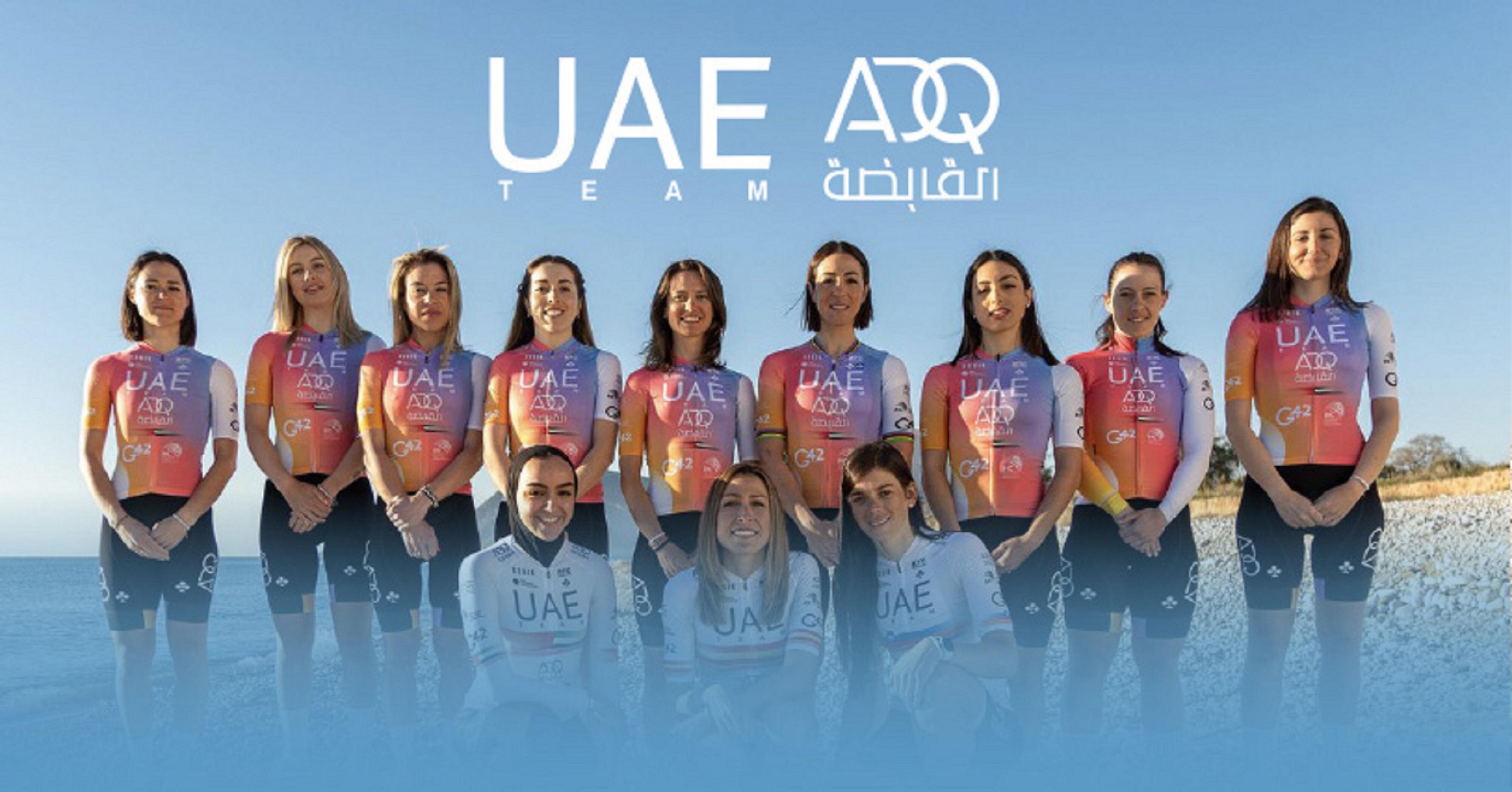ADQ Celebrates Official Partnership with UAE Women’s Cycling Team | Al ...