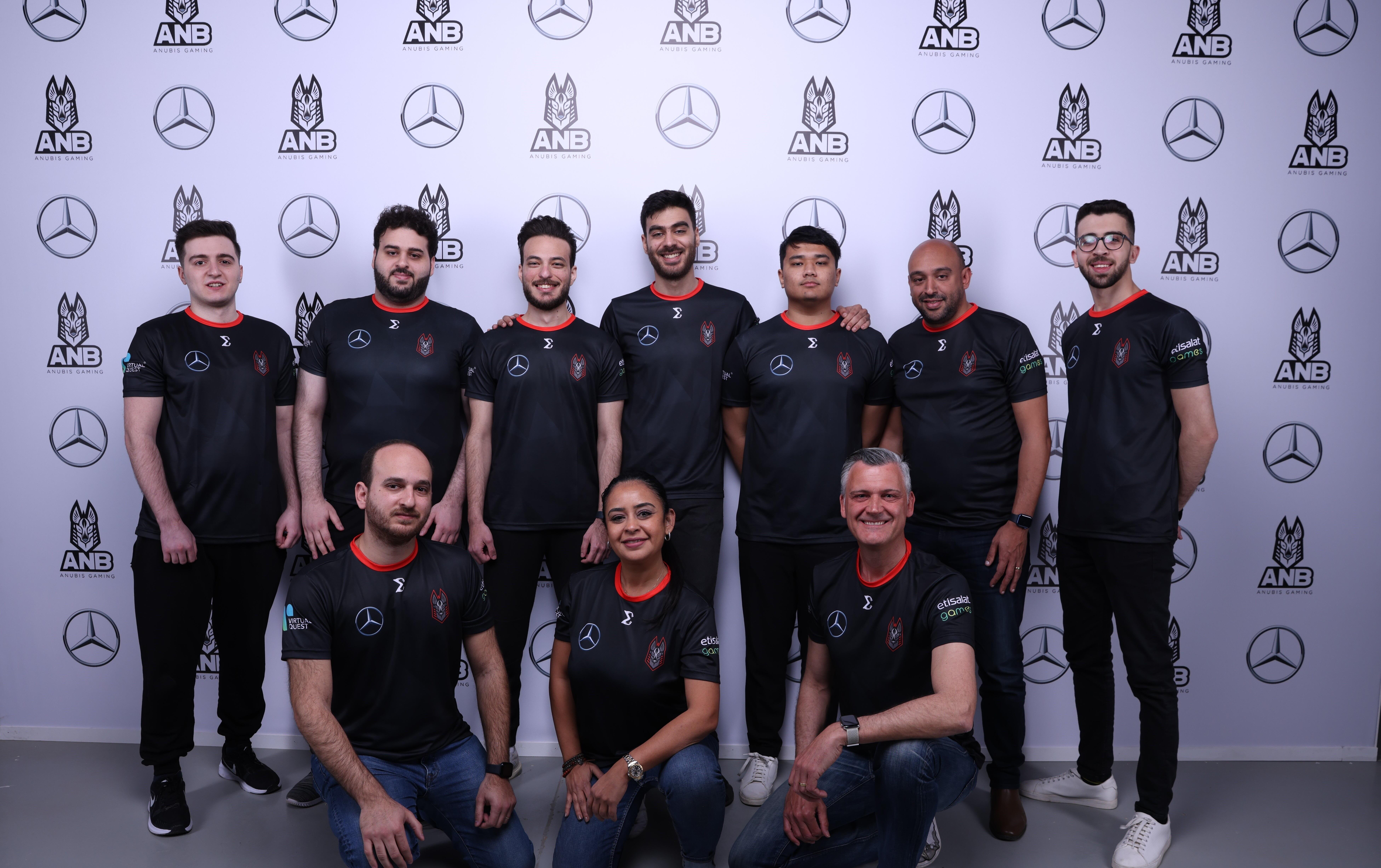 Mercedes-Benz Egypt sponsors Egyptian Esports champions Anubis Gaming ...