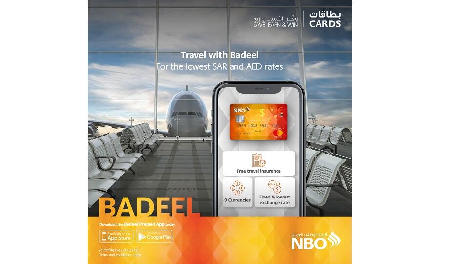 NBO Customers Can Enjoy Lowest Rates When Using Prepaid Badeel Travel ...