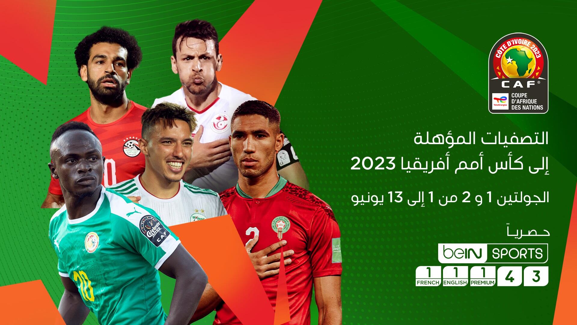 2023 AFCON Qualifiers Get Underway Exclusively on beIN SPORTS Across MENA