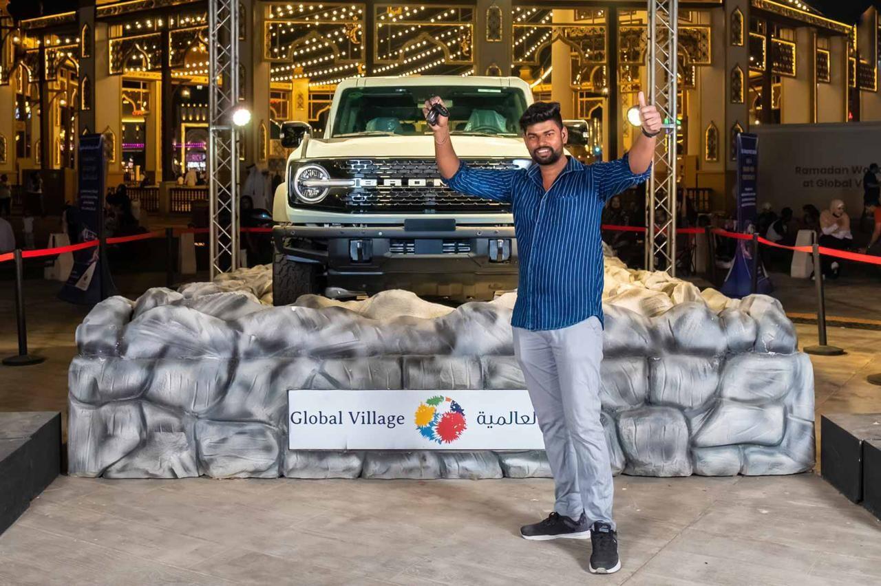 Winner of Global Village’s Eid Grand Prize Draw Overwhelmed as He ...