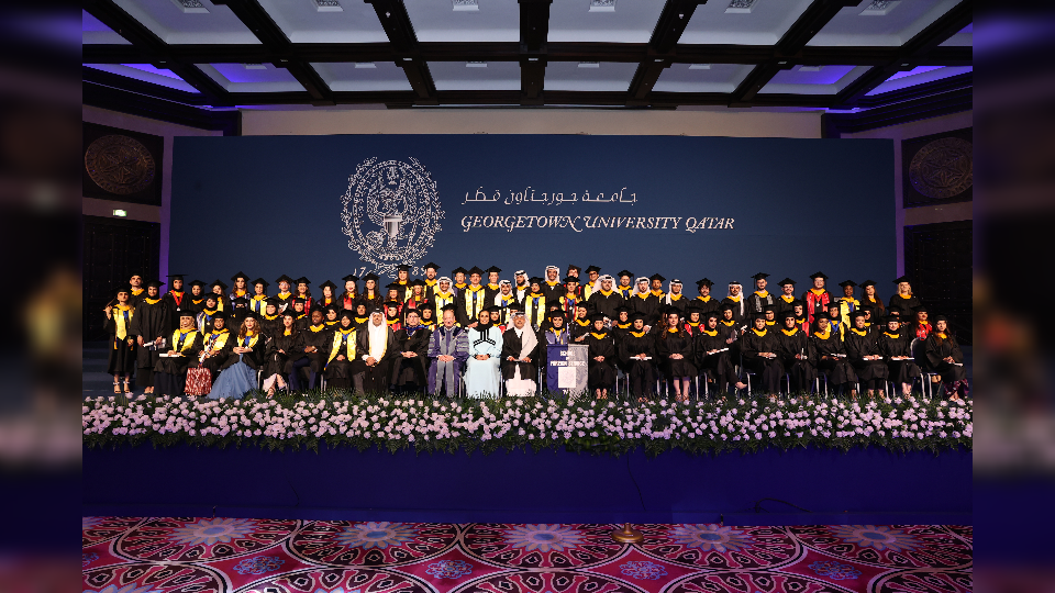 Georgetown University Celebrates 14th Commencement Ceremony in Qatar ...