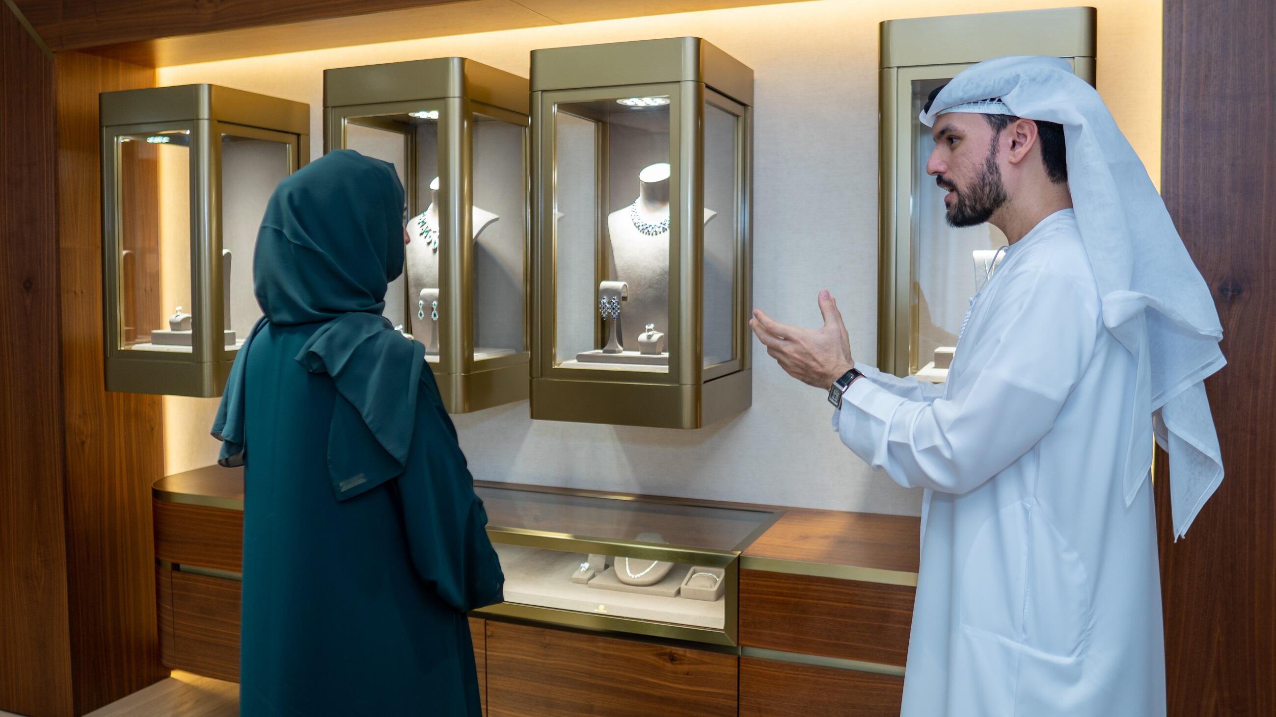 Hala Badri meets Adi Al Fardan who shared his experience in jewellery ...