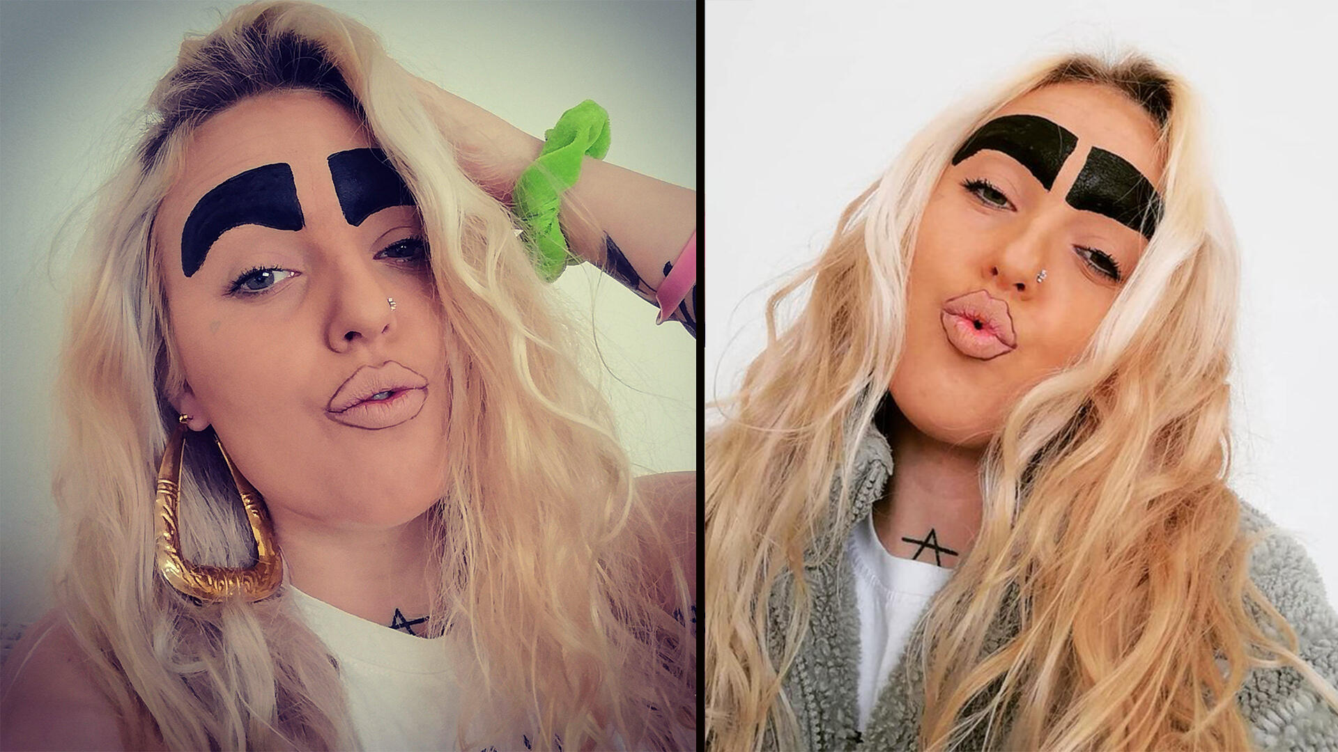 Meet The British Blonde With The Biggest Eyebrows! | Al Bawaba