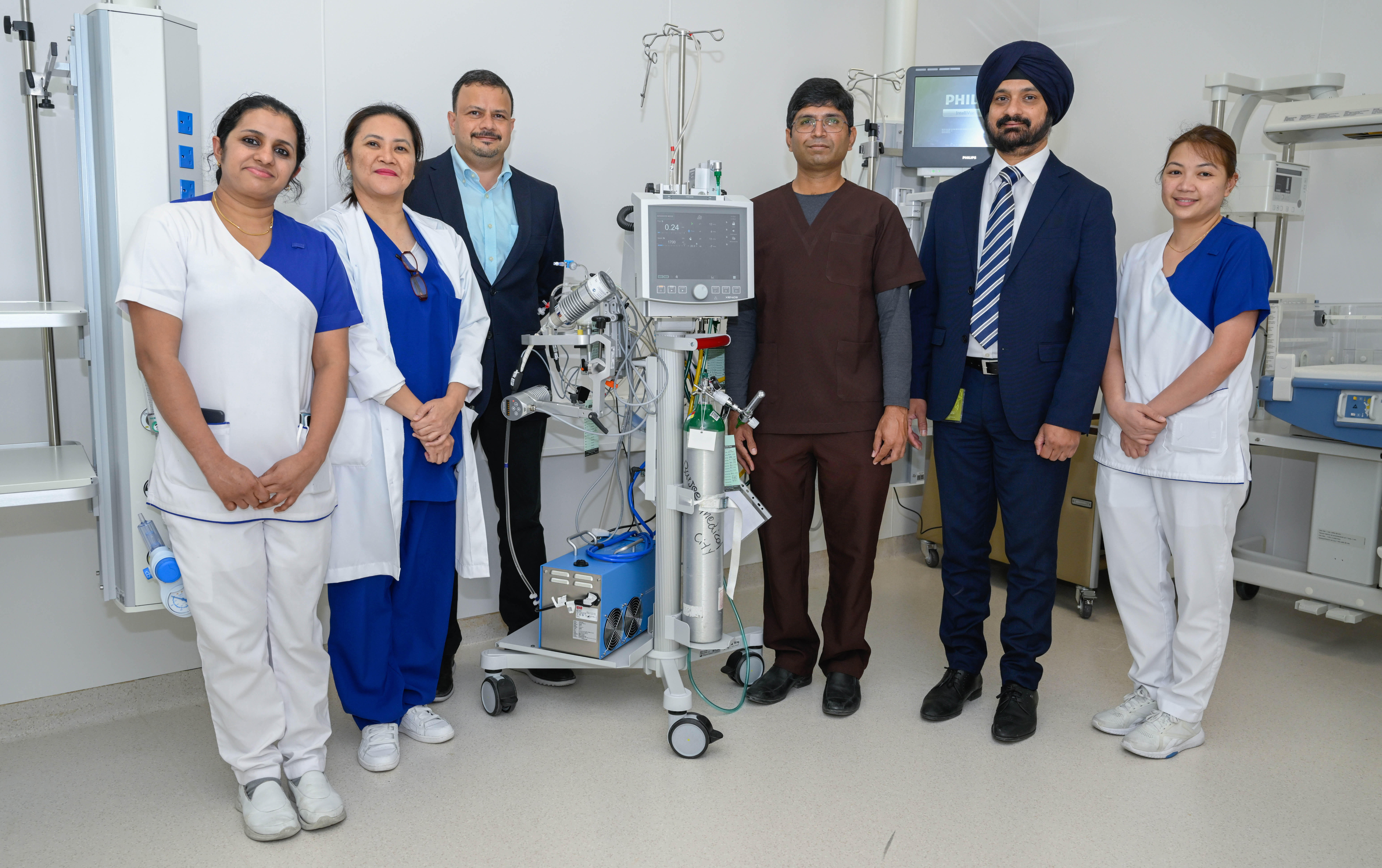 Burjeel Medical City Launches ECMO Life Support System for Pediatric ...