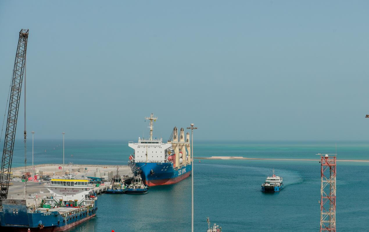 AD Ports Group Welcomes First International Shipment at Mugharraq Port ...