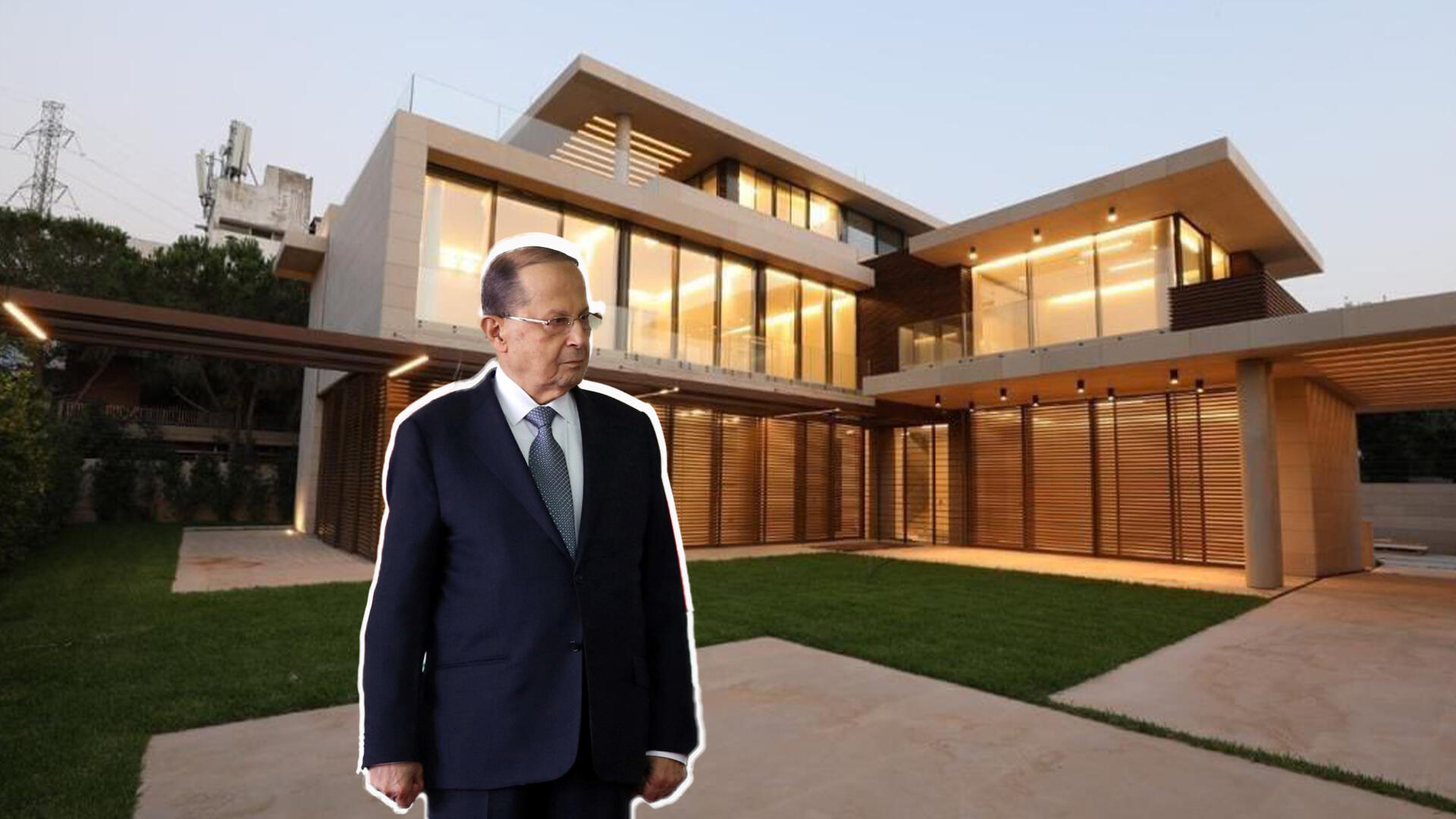 Michel Aoun to leave presidential palace to his $6M villa | Al Bawaba