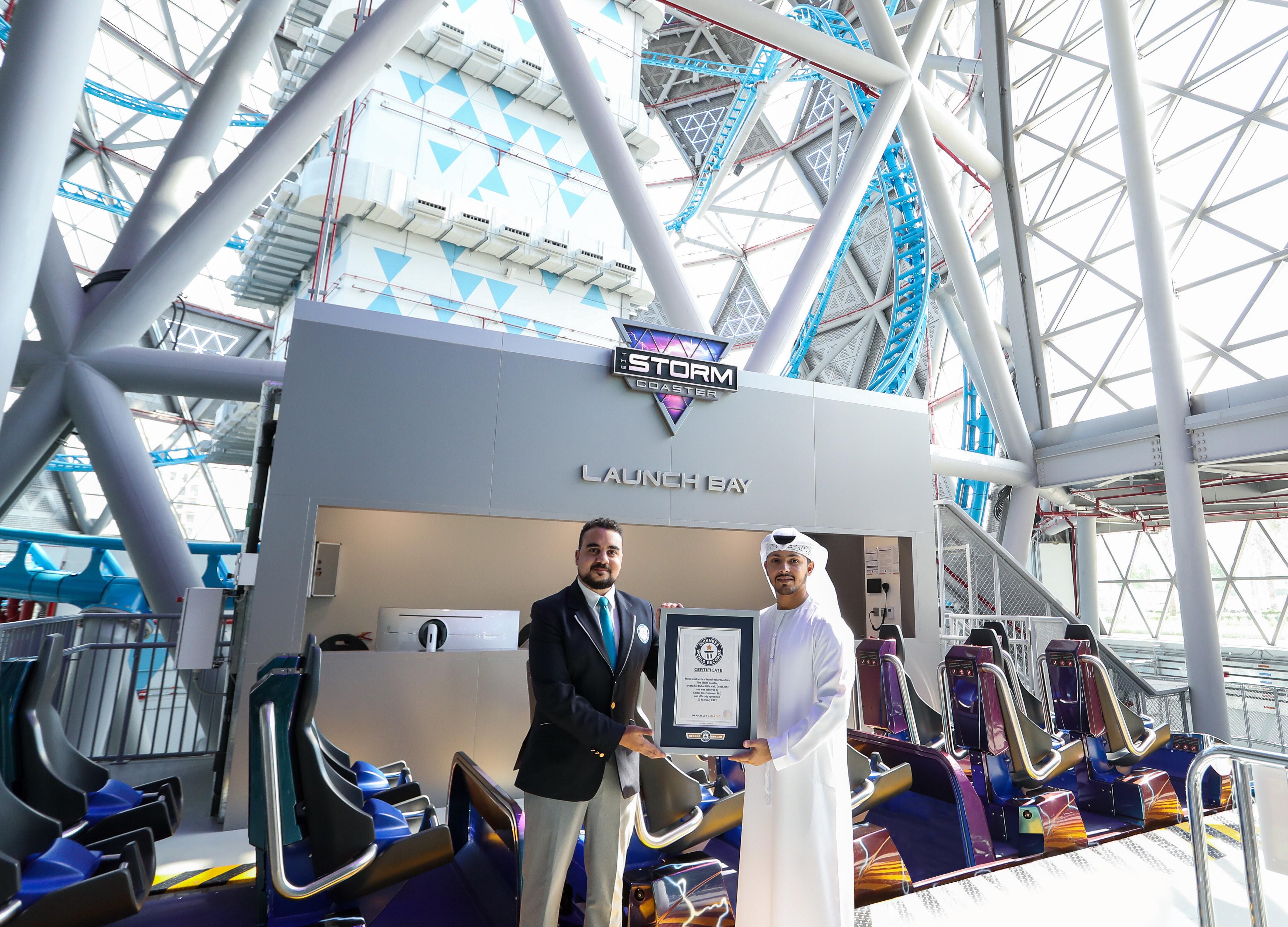 It's Official! The Guinness World Records has named The Storm Coaster ...