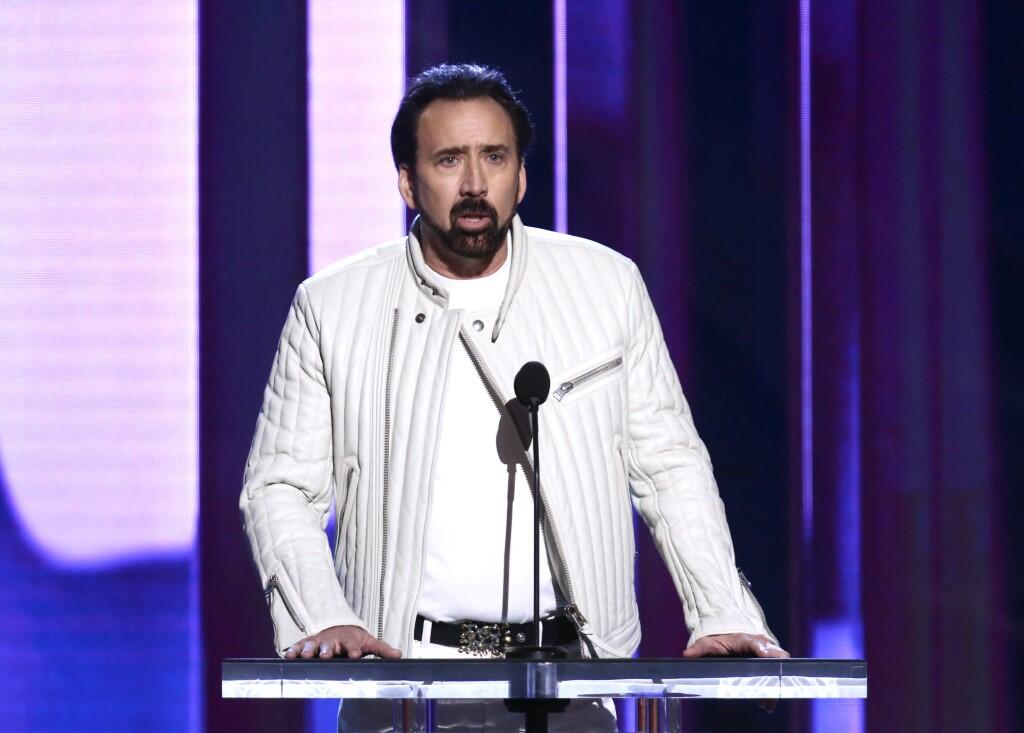 Nicolas Cage's new look: he's bald! | Al Bawaba