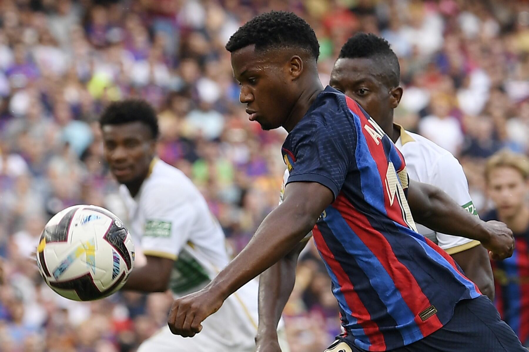 Manchester City Linked With Move for Barcelona Star Ansu Fati