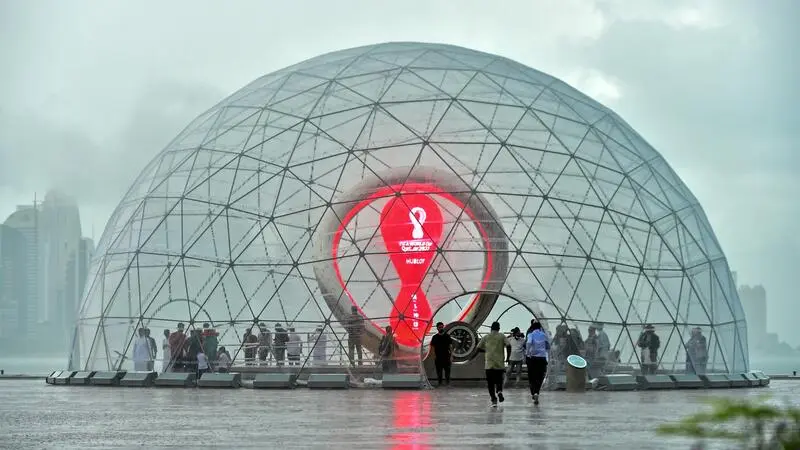 'Qatari tent' hoisted in Jordan's Zaatari for best World Cup matches ...
