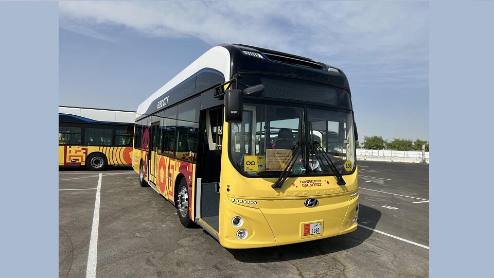 With Elec City, Universe and County Buses: Hyundai Mobilizes FIFA World ...